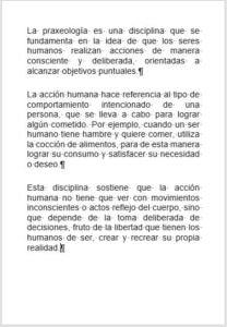 Media cuartilla en Word: tamaño, renglones y ejemplos de texto